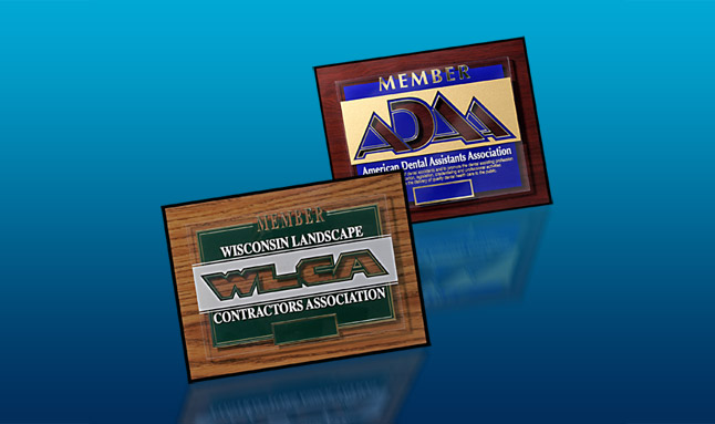 Custom Plaques, Membership Plaques & More : Coates Designers ...